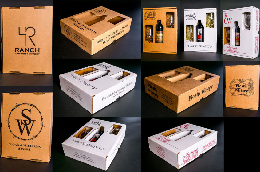 Custom Cardboard Wine Gift Boxes | Custom Wine Packaging